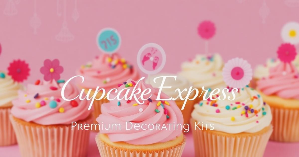 Cupcake Express - Themed Decorating Kits | Premium Cupcake Decorating ...